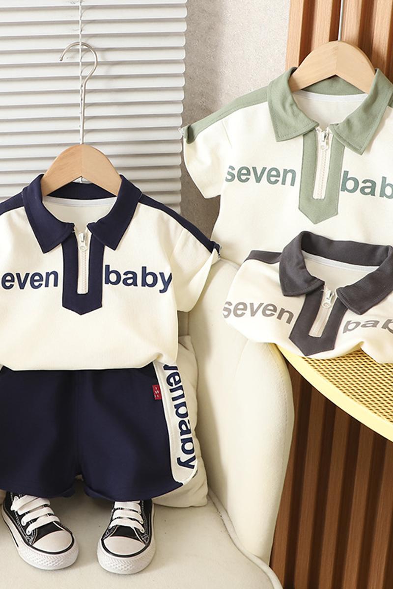 Wege Product Page Stylish Children's Korean Style Summer Two-Piece Suit ...